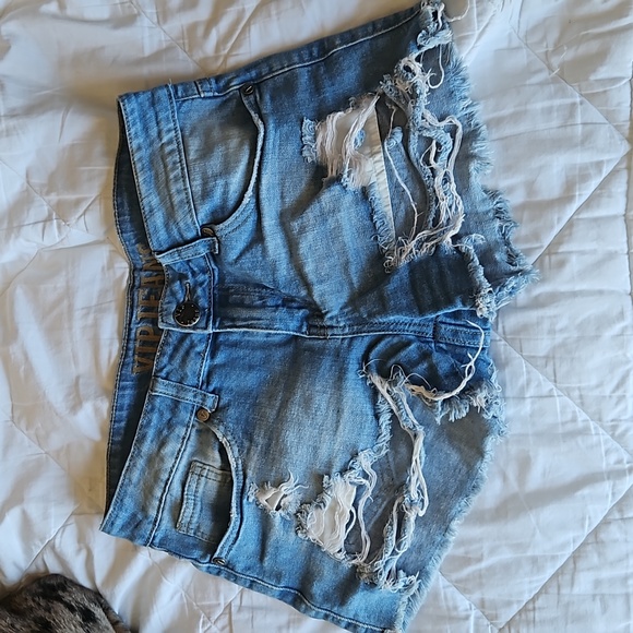 VIP | Shorts | Distressed Denim Shorts | Poshmark